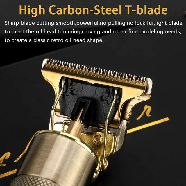 DOTSOG Hair Clippers for Men,Cordless Hair Trimmer Waterproof T-Blade ...