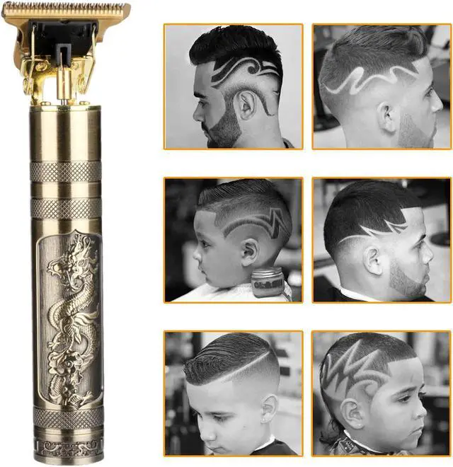 DOTSOG Hair Clippers for Men,Cordless Hair Trimmer Waterproof T-Blade ...