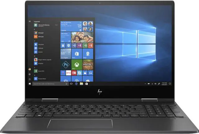 Refurbished: HP ENVY x360 Convertible Laptop 15.6" Full HD Touchscreen - AMD Ryzen 5 3500U 2 ...