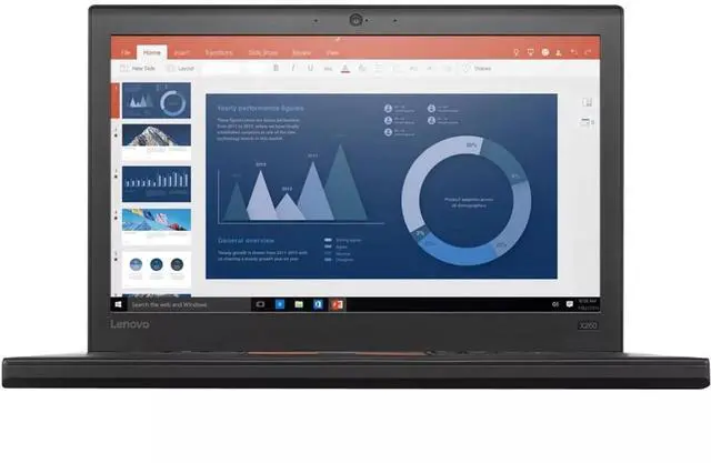 Refurbished: Lenovo ThinkPad X260 - 12.5" Laptop Intel Core i7-6600U 2 ...
