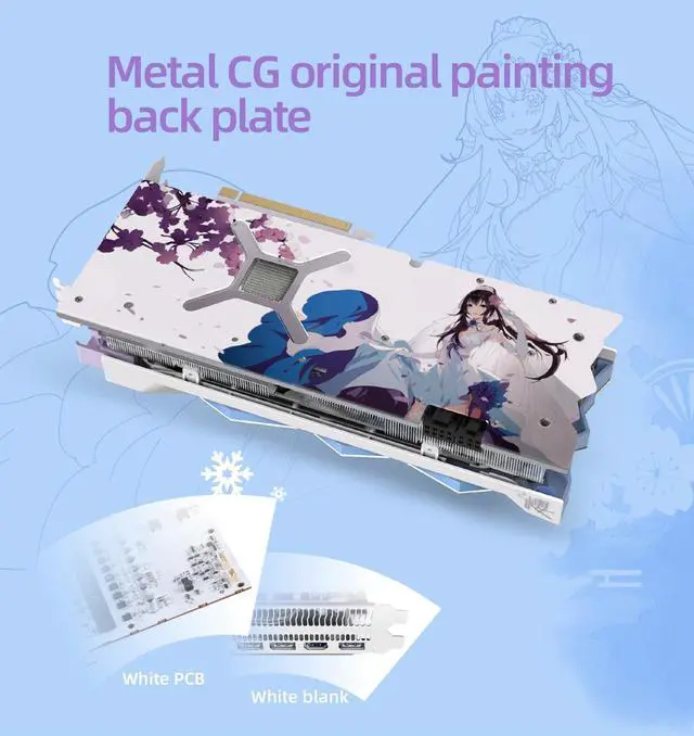 Yeston Radeon RX 6700 XT 12GB D6 GDDR6 192bit 7nm video cards Desktop ...