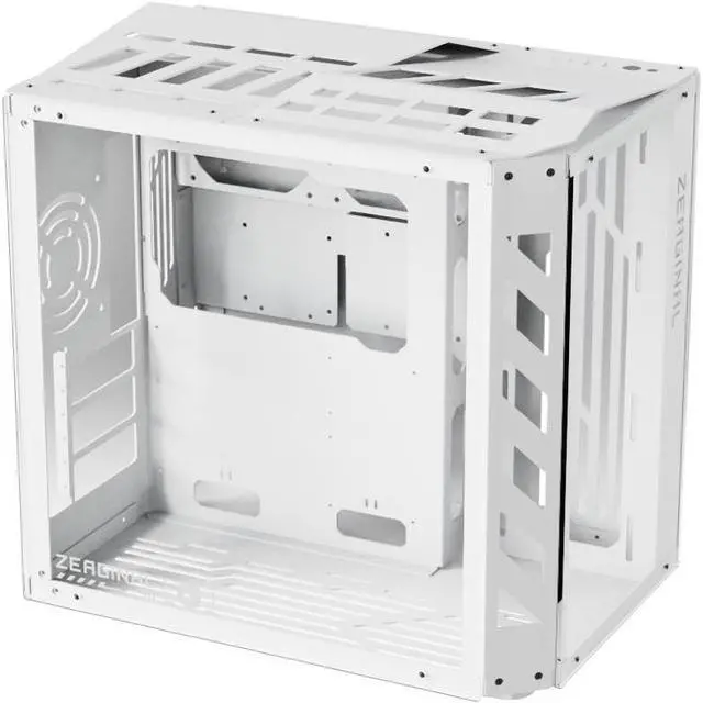 YESTON* Zeaginal ZC-15 G White&Yellow Tempered Glass Mini Computer Case ...