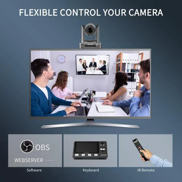 FEELWORLD NDI20X PTZ Camera Simultaneous 3G SDI HDMI NDI IP Live ...