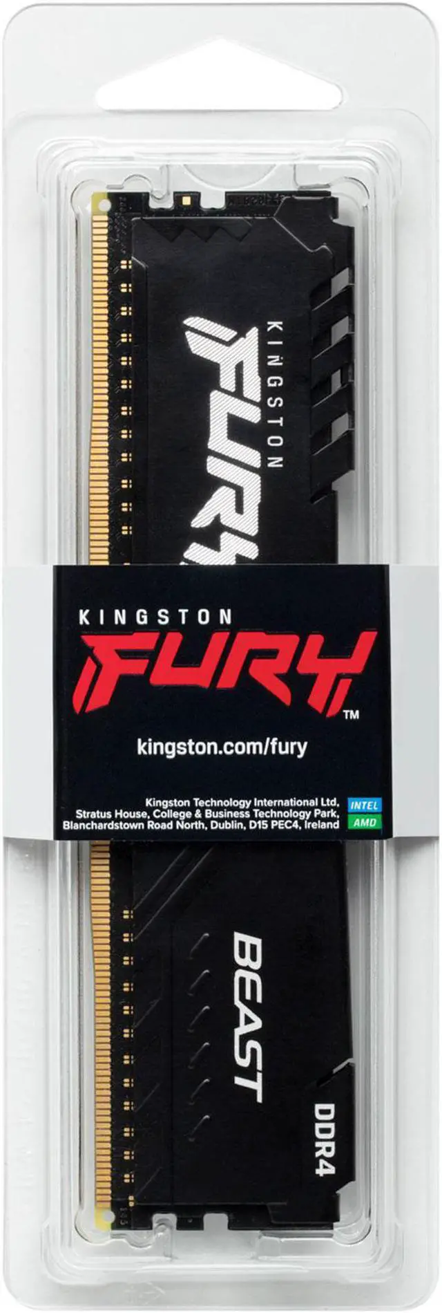 Kingston FURY Beast 16GB DDR4 3600MHz Memory Module (1 x 16GB) KF436C18BB/16 - Newegg.com