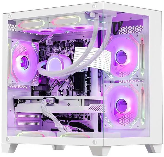 Hoengager Gaming PC AMD Ryzen 5 5600X 6-Core 3.7 GHz, RTX 5060 8GB ...