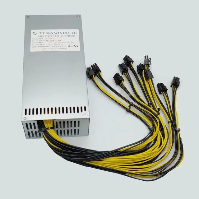 Miner PSU 2U 2400W 2500W 12V professional mining power suppliers power ...