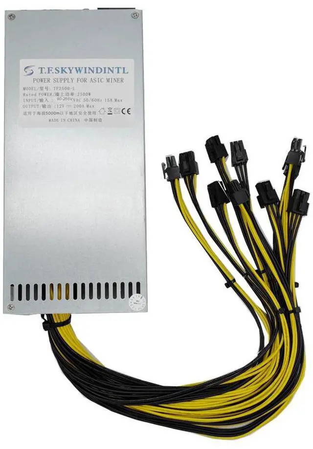Miner PSU 2U 2400W 2500W 12V professional mining power suppliers power ...