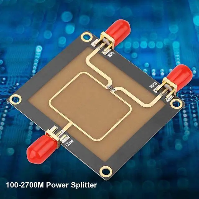 100-2700M Frequency RF Power Splitter 2-Way Coaxial Splitter Combiner ...