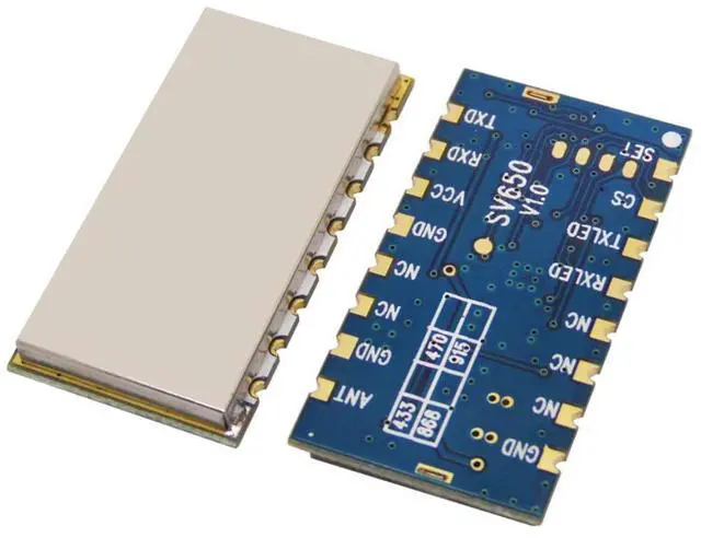 2PCS SV650-485-433 | RS485 Interface RSSI Function Bi-directional ...