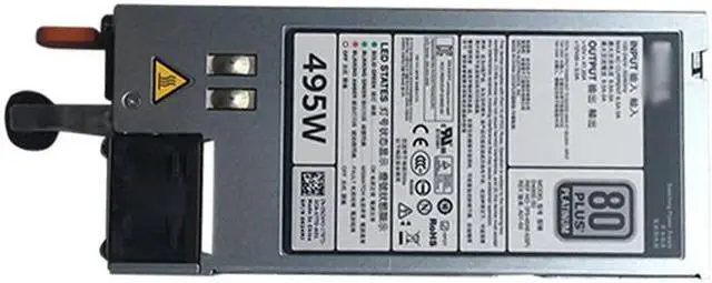 For DELL R720 R620 R520 T620 T720 Server 495W D495E-S0 DPS-495AB A ...