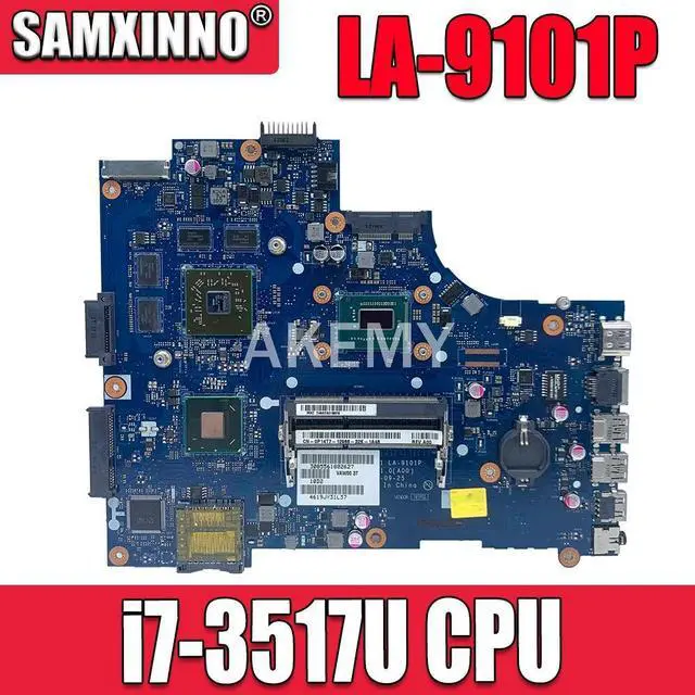 For Motherboard For Dell Inspiron 3521 5521 Processor i7-3517u CN ...