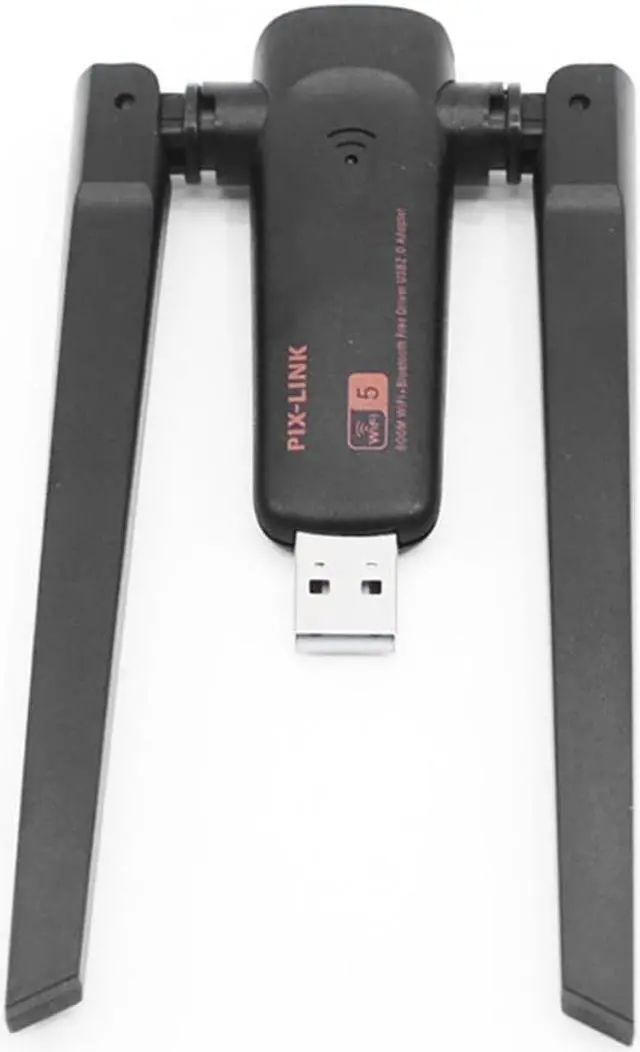 600M USB Dual-Band Wireless WiFi Network Card 2.4G/5.8G Desktop Wifi ...