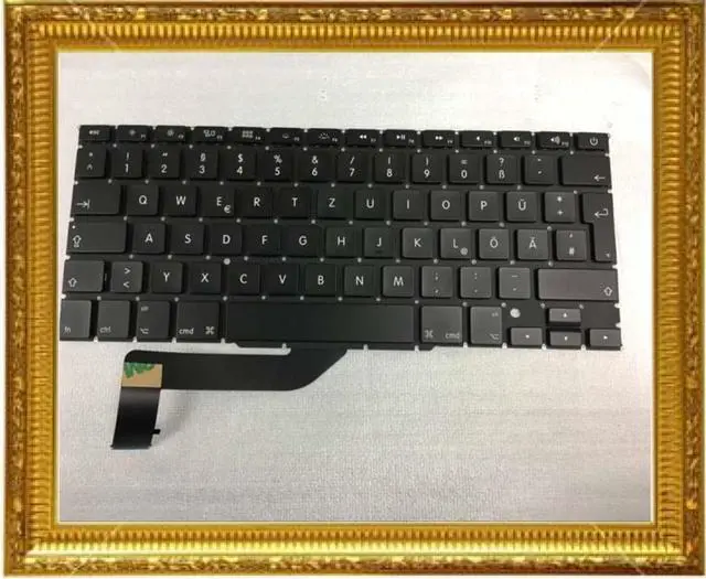10pcs/lot A1398 GR DE German Keyboard For Macbook Pro Retina 15.4 ...