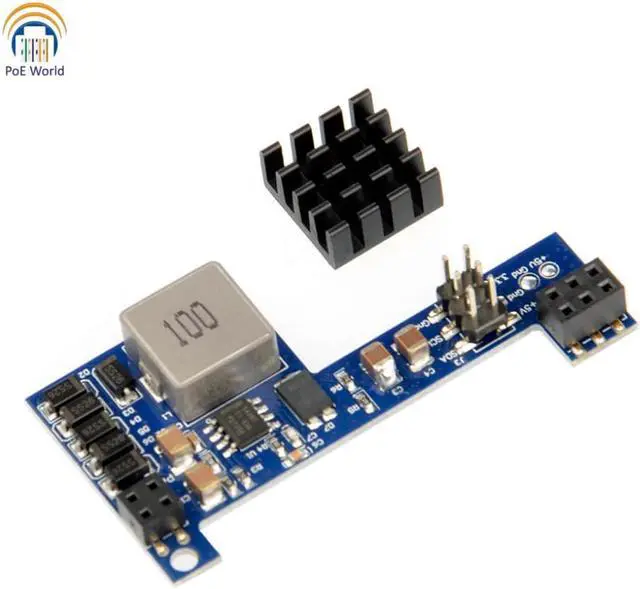 PoE World- Raspberry Pi 4 4B 3B+ 3B Plus Power Over Ethernet PoE PI HAT ...