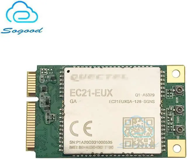 LTE category 1 EC21-EUX MINI PCIE module LTE-FDD B1/B3/B7/B8/B20/B28A ...