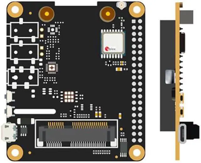 RAK2247 Pi HAT Raspberry Pi Conversion Board LoRa Gateway Adapter Board ...