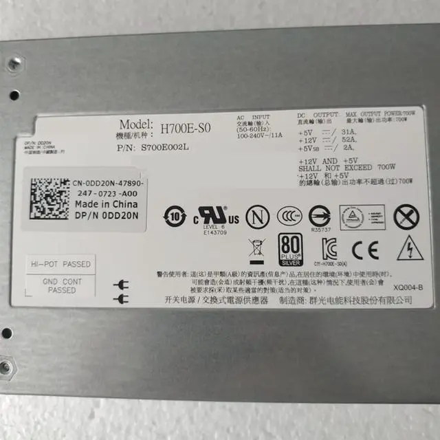 OIAGLH PSU For PS4100 PS6100 SC200 SC220 700W Switching Power Supply ...