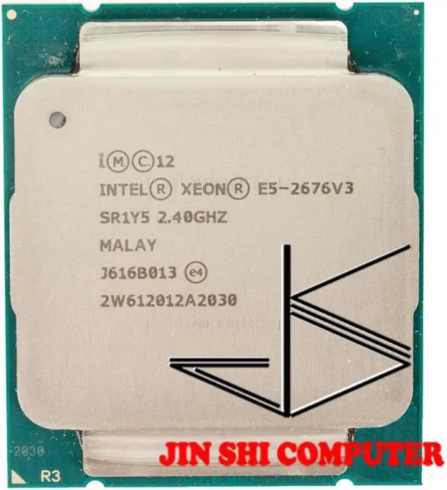 E5-2676V3 Intel Xeon QS Version E5-2676 V3 2.40GHz 30M 12CORES 22NM E5 2676 V3 LGA2011-3 120W ...