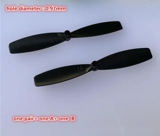 10 pairs, length 60mm propeller for N20/N30/N40/N50 1mm shaft motor ...