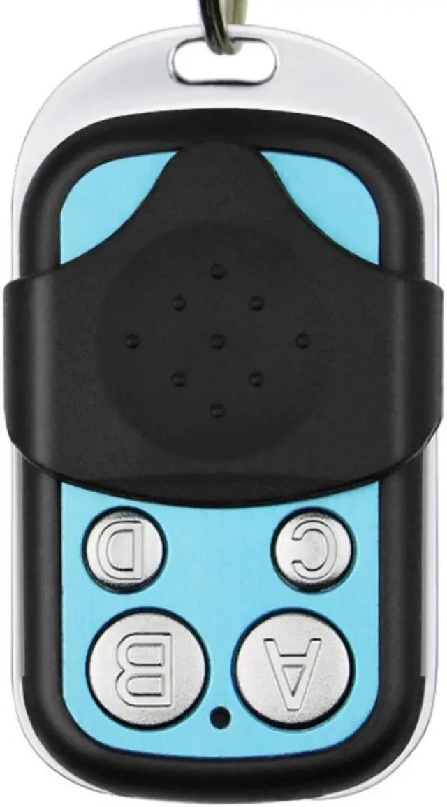 433MHz 4 Channel RF Remote Controller ABCD 4 Buttons for Sonoff RF ...