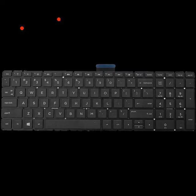 US Notebook Keyboards Dns Intelbras for HP Pavilion X360 15 BS 15-BP 17 ...