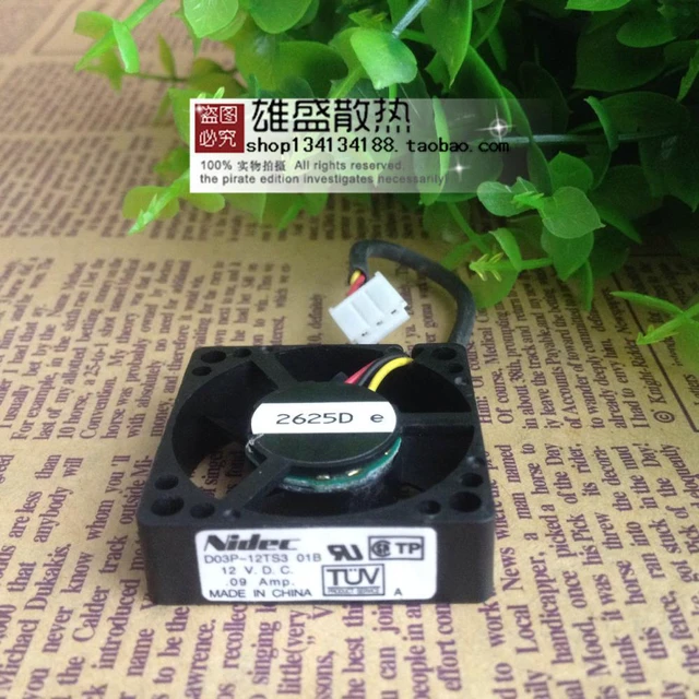 Untuk Nidec 3510 3.5CM 12V Kipas Router North Bridge Kipas Angin D03p ...