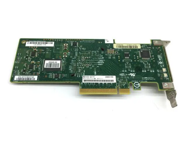 Video Card MegaRAID SAS 9240-8i LSI00200 RAID5 Array Card Graphics Card ...
