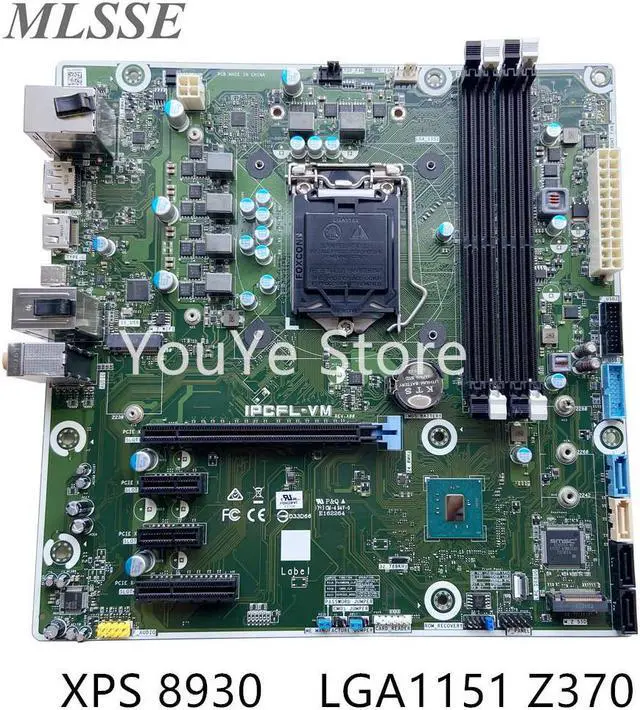 For DELL XPS 8930 IPCFL-VM Desktop Motherboard H0P0M 0H0P0M LGA1151 Z370 Support 8/9 Generation ...