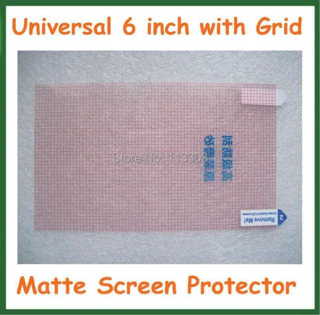10pcs Universal Anti-glare Matte Screen Protector 6 inch 3-layer ...