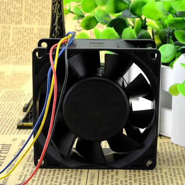 8038 12V 1.6A 8CM big air volume PWM control speed fan 3115RL-04W-B76 ...