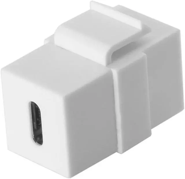 USB C Keystone Jack, USB 3.1 Type-C Connector Keystone Insert Female to ...