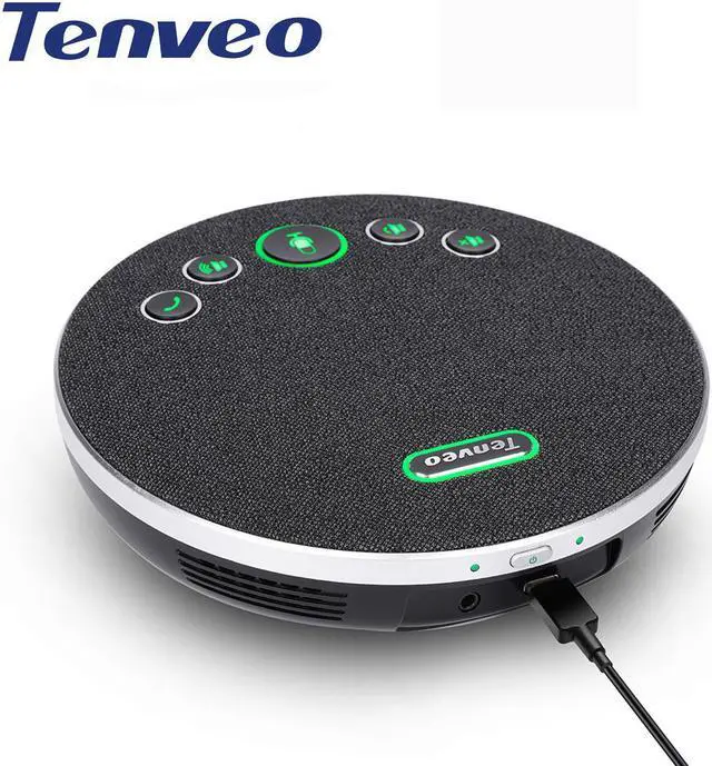 Tevo-M3 USB Conference Speakerphone with 360° omnidirectional voice ...