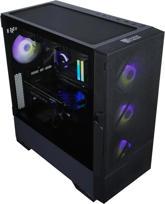 HyperStorm Gaming PC - Intel Core i5-12400F (2.5GHz), NVIDIA GeForce ...