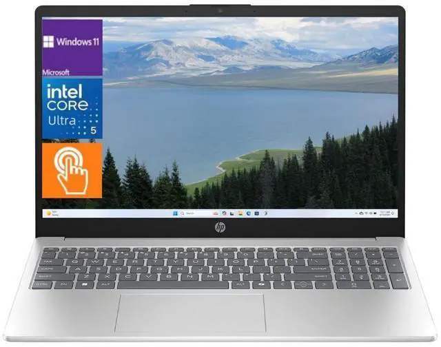 HP 15.6" FHD Touch AI Boost Business Laptop,Intel Core Ultra 5 125H ...