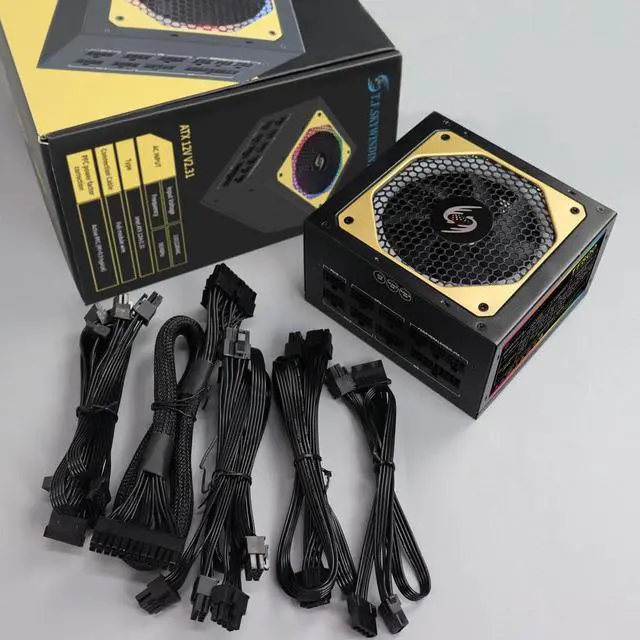 Power Supply for PC 800W Full Module 80plus 800w Psu Fonte Black Cables ...