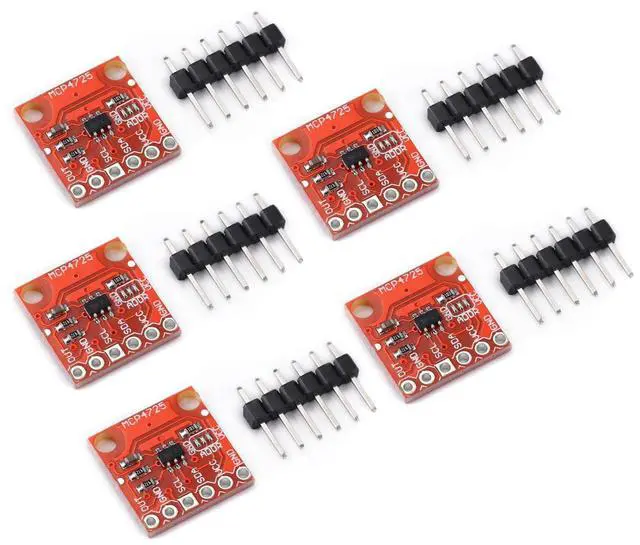 BUCIER MCP4725 12-bit I2C DAC Breakout Module Development Board 2.7V to ...