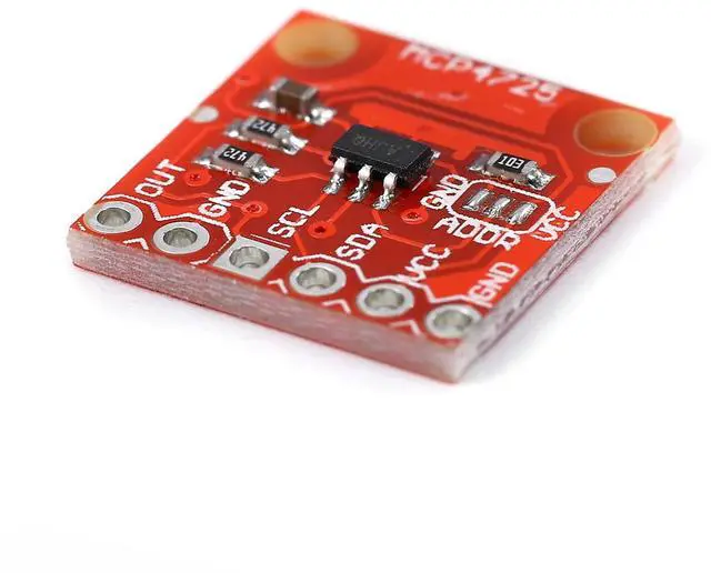 BUCIER MCP4725 12-bit I2C DAC Breakout Module Development Board 2.7V to 5.5V for Arduino ...