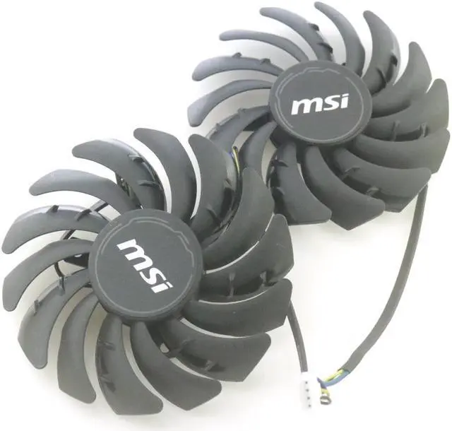 PLD09210S12HH 85mm 12V 0.40A 4Pin VGA Fan For MSI RX5700 5700XT EVOKE ...