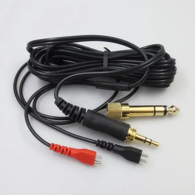 Headphone Audio Cable Replacement Music 2.5m Home Wire Extension Copper ...