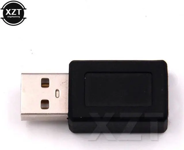 1PCS USB 2 Mini 5P cable adapter T port connector Male to female ...