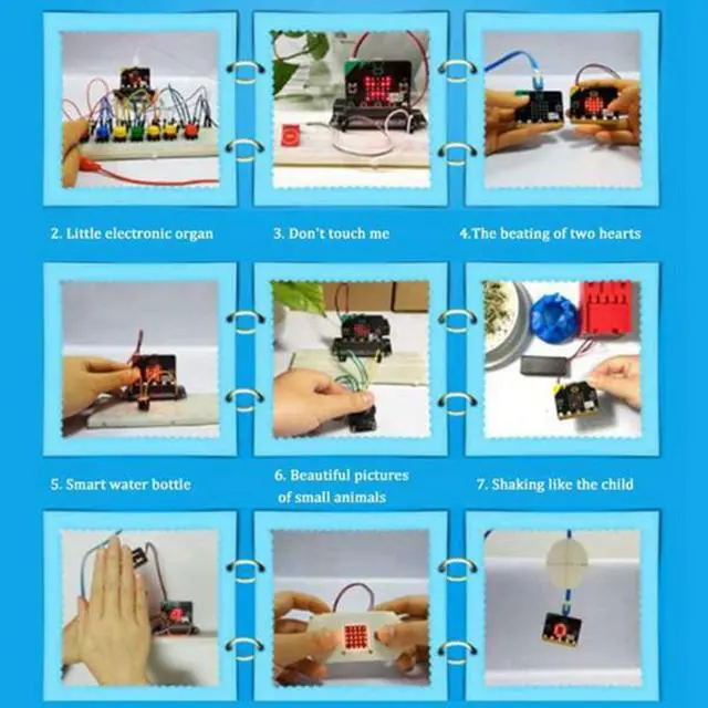 BBC Micro:Bit Starter Kit With Microbit Case+IO BIT V1.0 Expansion ...