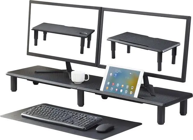 Wooden Adjustable Height Monitor Stand Monitor Stand Easy DIY Monitor