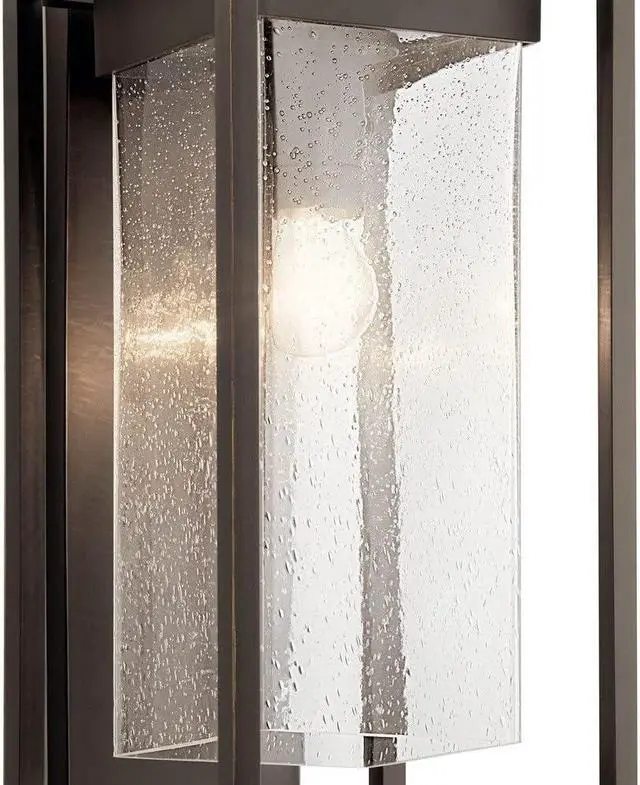 Kichler Lighting Mercer 20 inch 1 Light Outdoor Wall Light with Clear ...