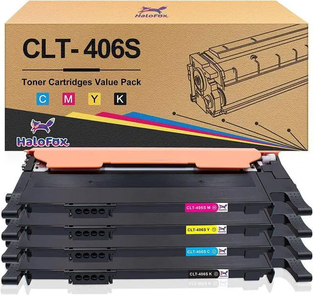 4 pk Color Toner for Samsung CLT-406 K406S C406S M406S Y406S Xpress ...