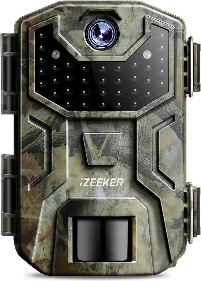 iZEEKER Trail Camera 32MP 1080P Trail Cameras with 940nm No Glow Infrared LEDs Game Camera with Night Vision Motion Activated IP66 Waterproof for Wildlife Watching Indoor Security Newegg