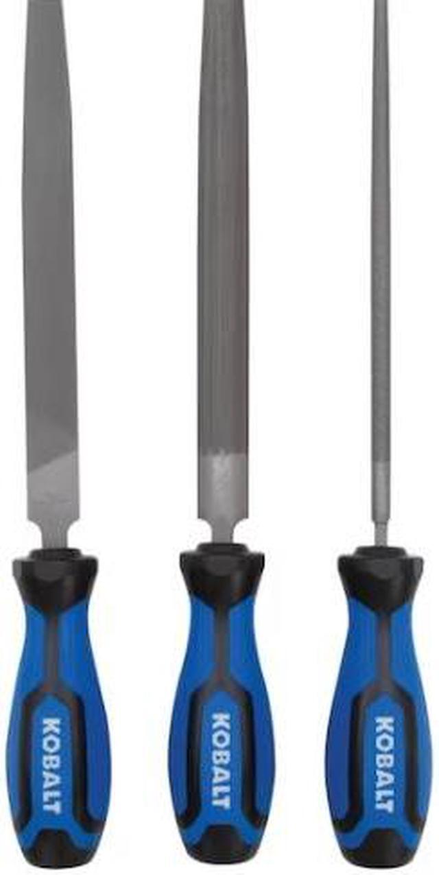 Kobalt Bastard second cut smooth Tooth File Set File kobalt KFS02 489614 Newegg
