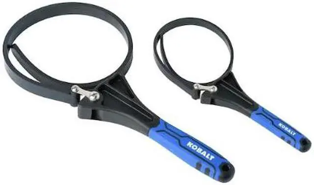 Kobalt 2 Piece 6 in Plastic Adjustable Strap Wrench kobalt 55763 464629 Newegg