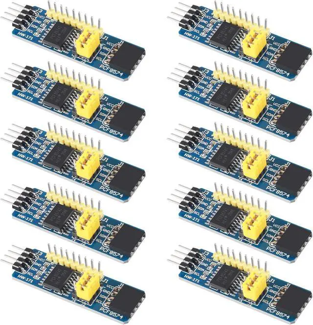 10pcs PCF8574 IO Expansion Board I/O Expander I2C-Bus Evaluation ...