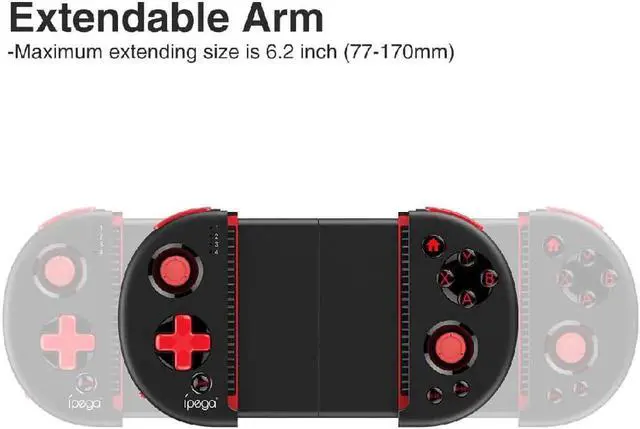 PG-9087 Wireless Bluetooth Gamepad PC Joypad Game Controller Joystick ...