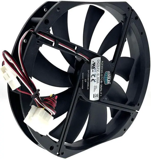 Large Size Air Flow Computer Case Fan,230mm 23cm 12V Mute Low Noise ...